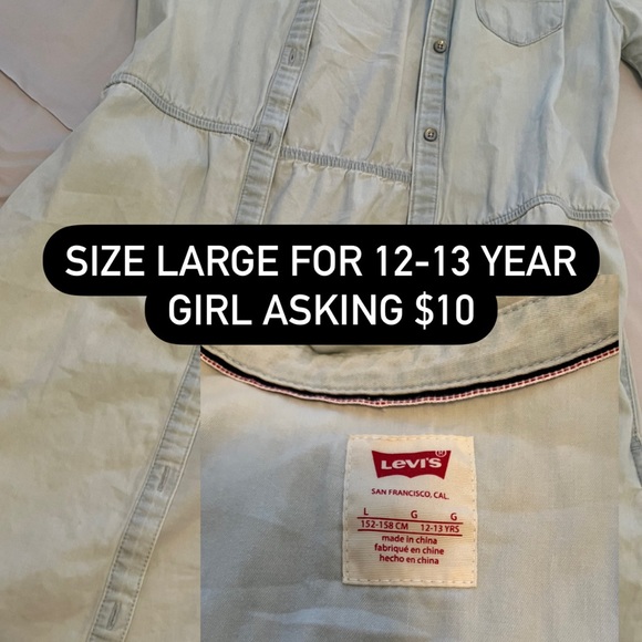 Dresses | Levi Girl Dress | Poshmark